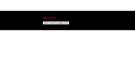 How To Get The Height Of A Div Using Jquery Geeksforgeeks