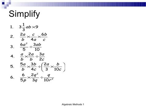 chapter 2 algebraic methods 2