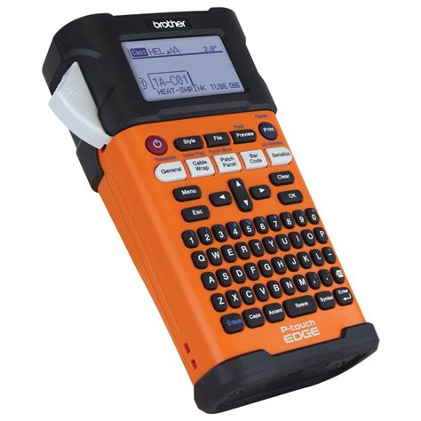 Brother P Touch Edge Pte300 Industrial Handheld Labeling Tool