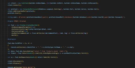 通过ssh与tcpip连接mysql · Issue 180 · Dotnetcorefreesql · Github