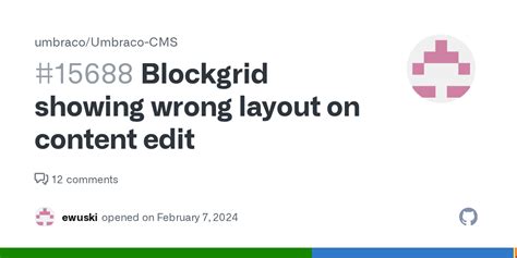 Blockgrid Showing Wrong Layout On Content Edit · Issue 15688 · Umbracoumbraco Cms · Github