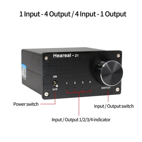 Dlhifi 4 Input 1 Output 1 Input 4 Output Lossles Vicedeal