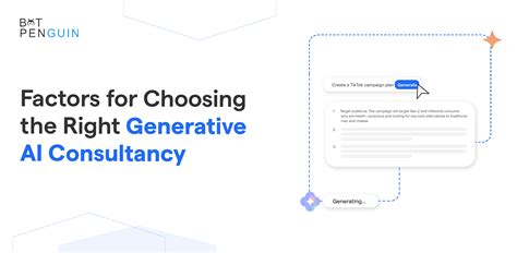 8 Factors For Choosing The Right Generative Ai Consultancy