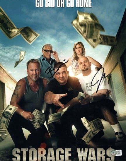 Brandi Passante Jarrod Schulz Autographed 11x14 Photo Storage Wars