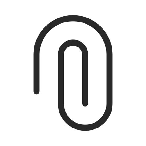 Attachment Generic Detailed Outline Icon