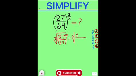 The 3 Step Secret To Simplifying Fractional Exponents Easily Transtutor Blog