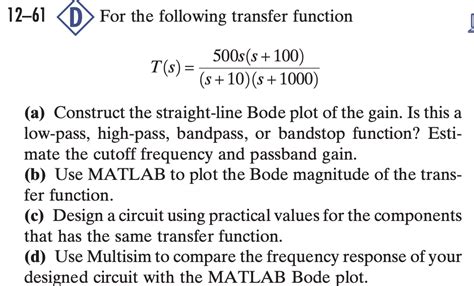 ALSO PLEASE Find The Output Voltage V T Chegg Com