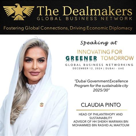 The Dealmakers On Linkedin Dubai Innovation Networking Sustainability