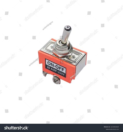 250v 4 Pin Mini Toggle Switch Stock Photo 2235450425 Shutterstock