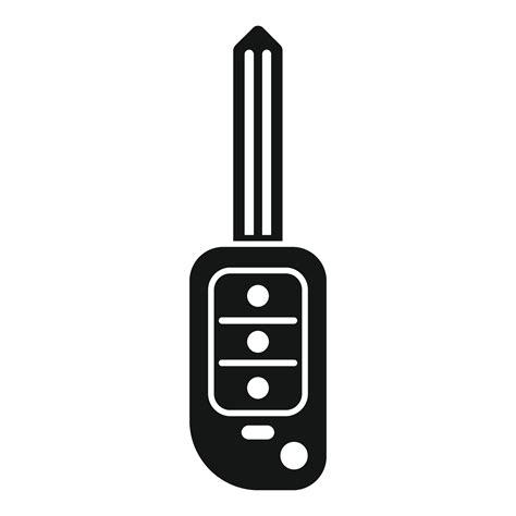 Digital Smart Key Icon Simple Security Control 43296755 Vector Art At Vecteezy