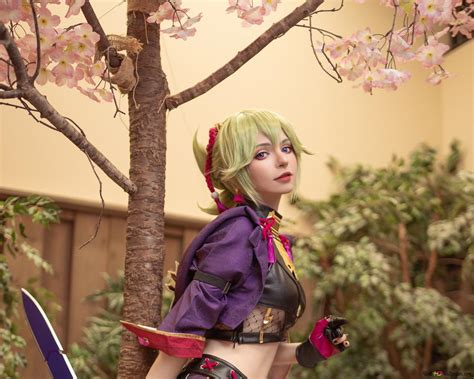 Real Hot Anime Girl Sucrose Genshin Impact Hd Wallpaper Download