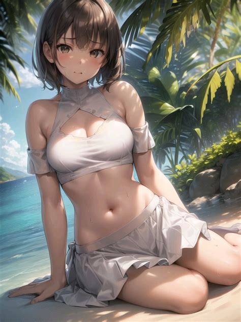 最美不过二次元 AI泳装 哔哩哔哩