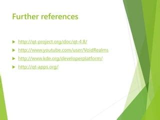 Qt Tutorial Part 1 PPT
