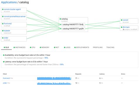 Kubernetes Observability Coroot