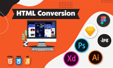 Do Professional Psd Figma Or Pdf To High Quality Html Conversion By Shakibprodhan01 Fiverr