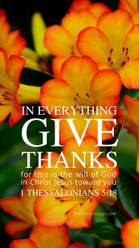 1 Thessalonians 5 18