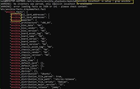 Ansible Gather Facts Playbook Chai Study