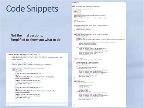 Creating Iot Applications Using Mqtt Ppt