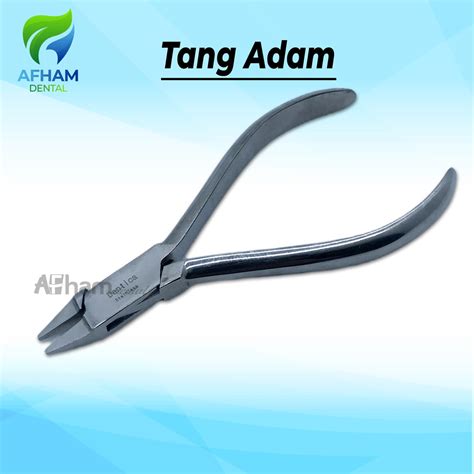 Jual Dental Instrument Tang Ortho Klamer Adam Pipih Pipih Shopee