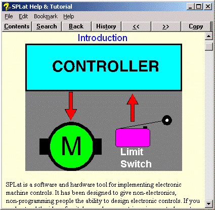 SPLat Controls How SPLat Works Programming Tools