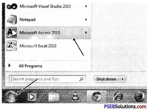 PSEB Th Class Computer Notes Chapter Introduction To MS Access PSEB Solutions