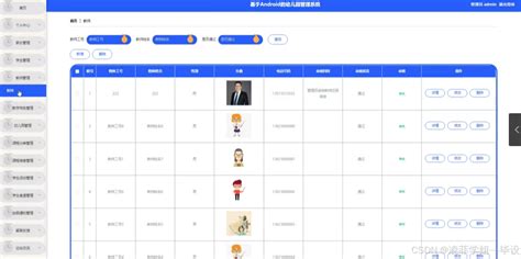 基于nodejsvue基于android的幼儿园管理系统（开题程序论文）计算机毕业设计 Csdn博客