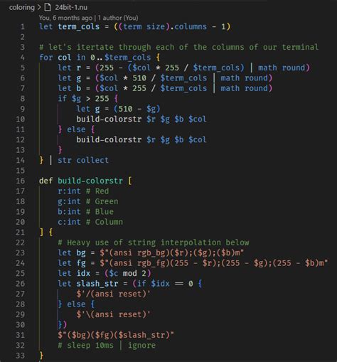 GitHub Nushell Vscode Nushell Lang A Nushell Grammar And Theme For