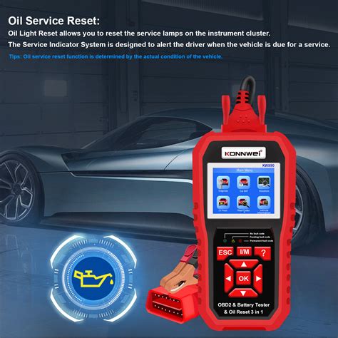 Konnwei Kw890 Oil Reset Tool With Cheap Oem Fee Oil Reset Tool Car Oil Reset Tool Car Battery