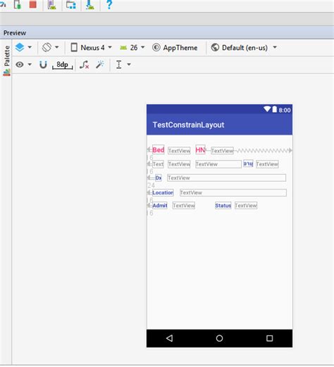 Android Whats Happen About My Constraintlayout Why I Am Running
