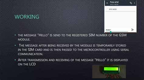 Wireless Noticeboard Using Gsm And Arduino Pptx
