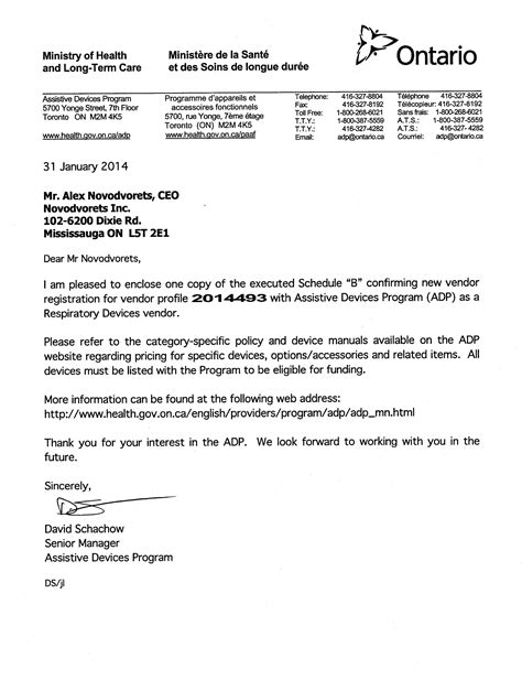 Letter Of Employment Template Ontario Cover Letter