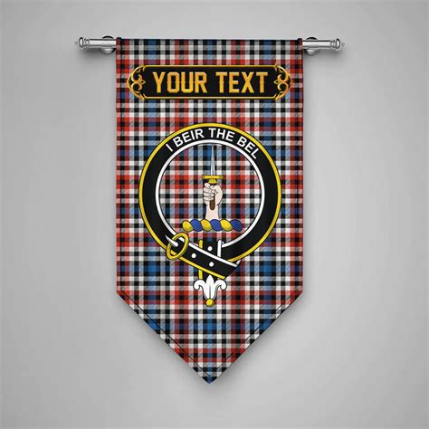 Bell Border Bell Southern Bell Ancient Clan Badge Tartan Gonfalon