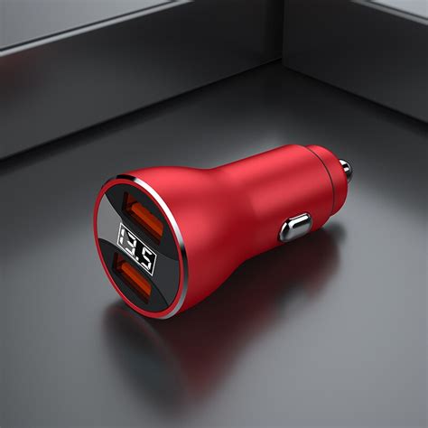 2 Usb Poorten Car Charger 6A Multifunctionele Digi Grandado