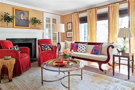Red Couch Living Room Inspiration Cabinets Matttroy