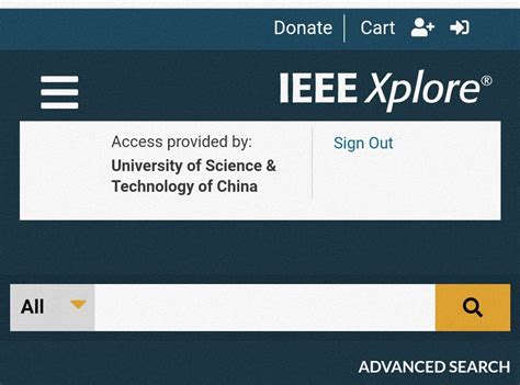 ieee explore 的 institution sign in 里面找不到 ustc 欸。。。 南七茶馆