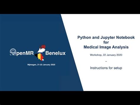 Github Sbonaretti Openmr Jupyter Workshop On Python And Jupyter Notebook For Medical