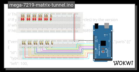 Mega 7219 Matrix O Copy Wokwi Arduino And Esp32 Simulator