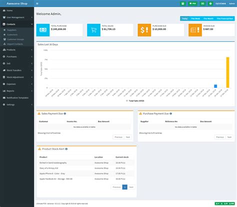 Ultimate Pos Stock Management Php Script Inkthemes
