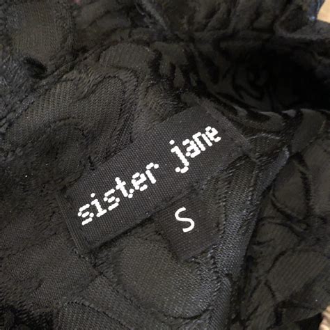 Sister Jane Black Wrap Dress Worn Once For A Couple Depop