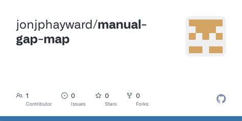 Github Jonjphaywardmanual Gap Map