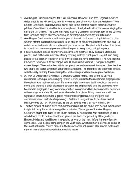 Listening Assignment Pdf