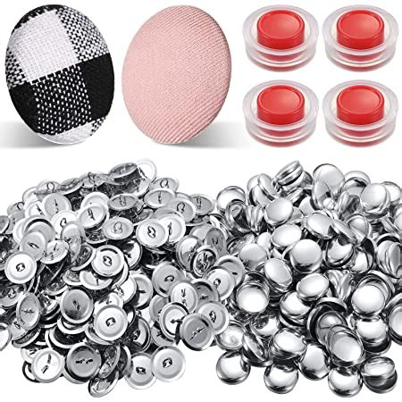 Amazon Com Cover Button Kit With 5 Different Size Buttons Tools Make Your Own Buttons DIY