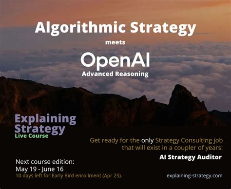 Algorithmic Strategy Meets Ai Six Editions Of The Explaining Strategy