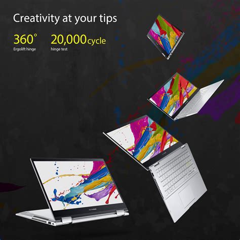 Asus Vivobook Flip Tp Ea Touchscreen Laptop Fhd Intel Core I G Gb Ram Gb