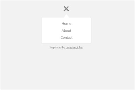 Menu Toggle Button With Flat Menu Html Css Css Frontend Developer