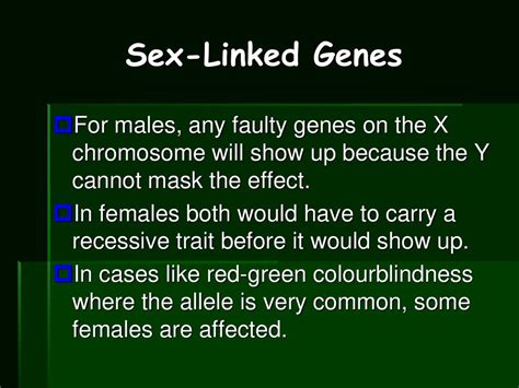 The Genetic Determination Of Sex Ppt Download