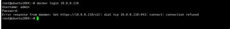 解决报错Error response from daemon Get https v dial tcp connect