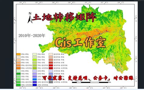 低价80年到20年土地利用数据30米二级类区位图转移矩阵图表现状图 虎窝淘