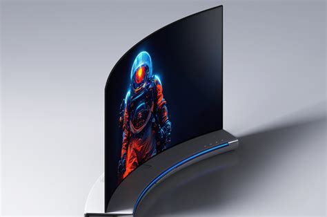 Bendable Oled Display Lets You Turn Regular Flat Screen Into Bent