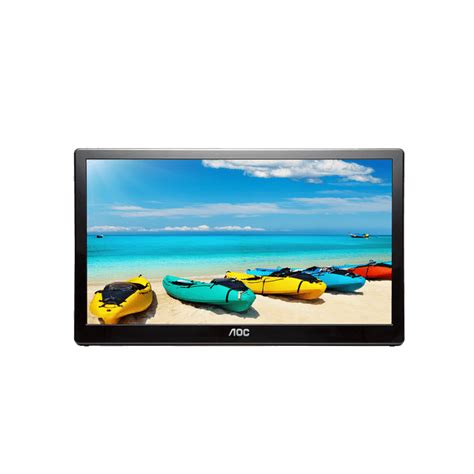 Aoc 15 6 Ips Panel Full Hd 1920x1080 220 Usb3 0 Powered Portable Led Monitor I1659fwux